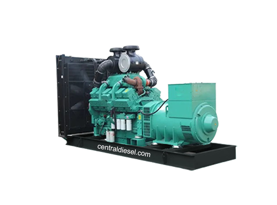 Genset Genpac Open / Silent Cummins 1000 kVA GC1000 - Central Diesel